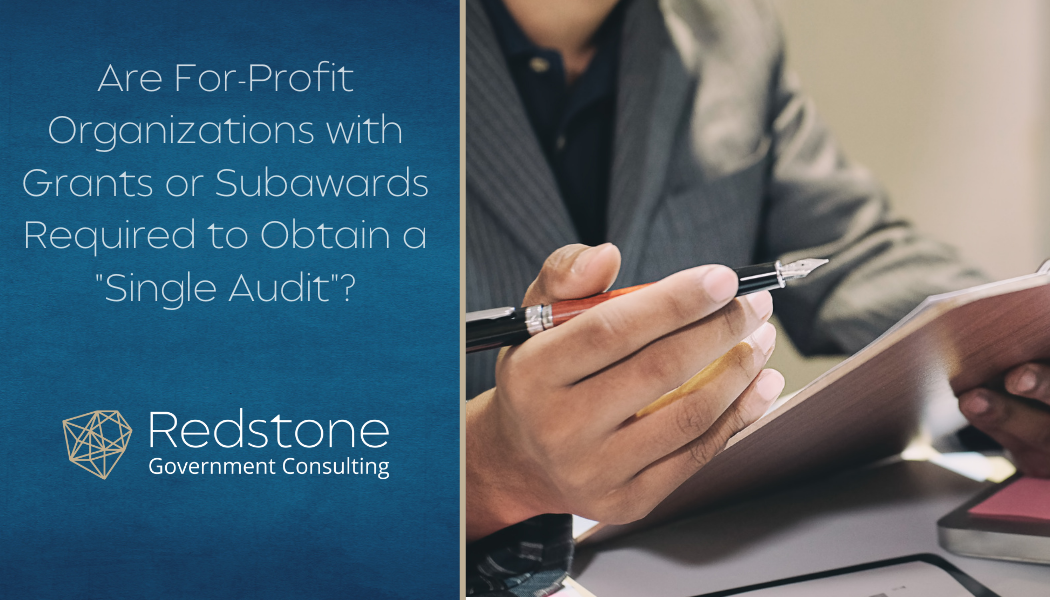 Are For-Profit Organizations with Grants or Subawards Required to ...