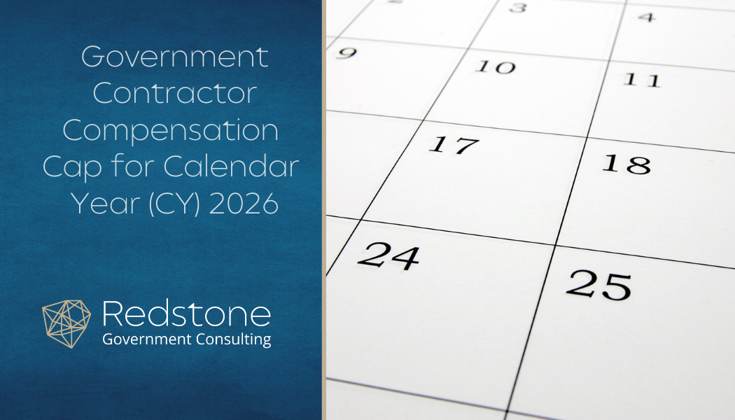 Government Contractor Compensation Cap for Calendar Year (CY) 2026