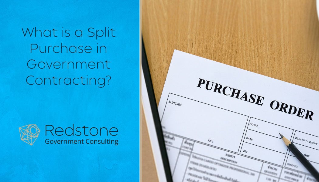 What is a Split Purchase in Government Contracting?