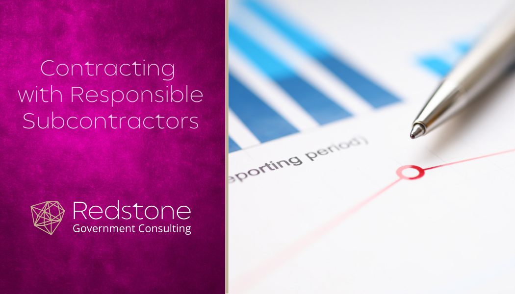 Contracting with Responsible Subcontractors