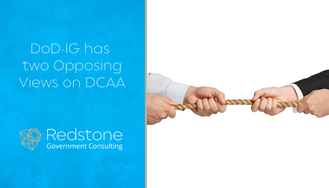 DoD-IG has two Opposing Views on DCAA