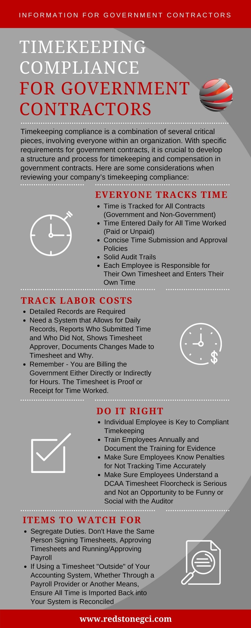 Government Contractor Timekeeping Compliance