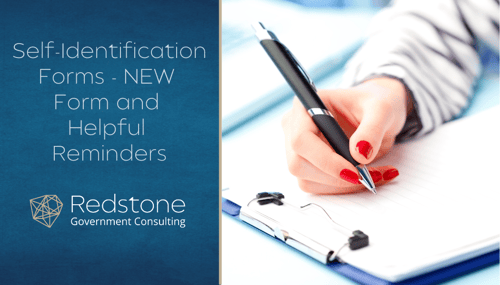 Self-Identification Forms - NEW Form and Helpful Reminders