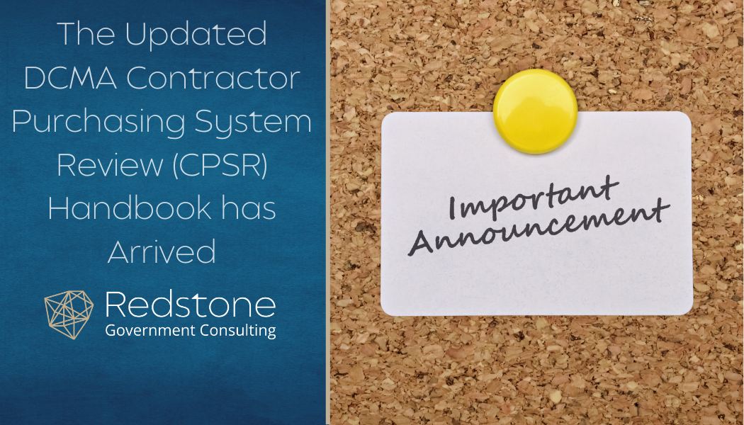 The Updated DCMA Contractor Purchasing System Review (CPSR) Handbook ...