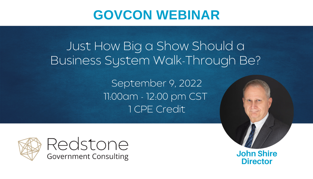 Just How Big a Show Should a Business System Walk-Through Be?