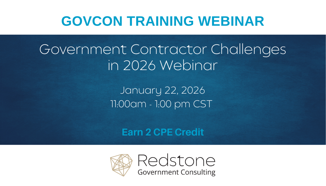 Government Contractor Challenges in 2026 Webinar