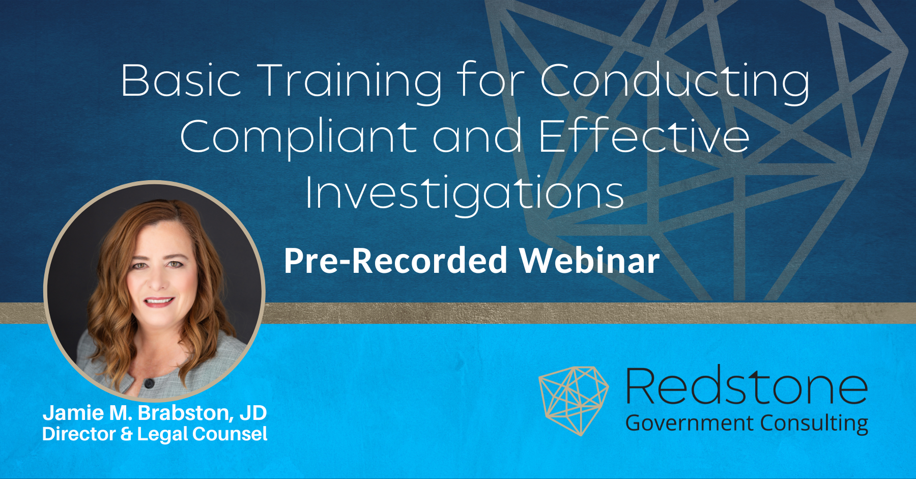 Basic Training for Conducting Compliant and Effective Investigations ...