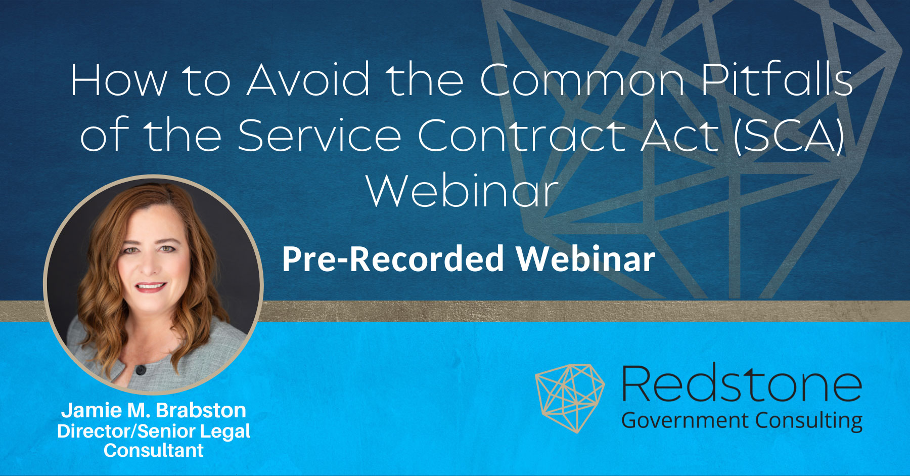 How to Avoid the Common Pitfalls of the Service Contract Act (SCA) Webinar